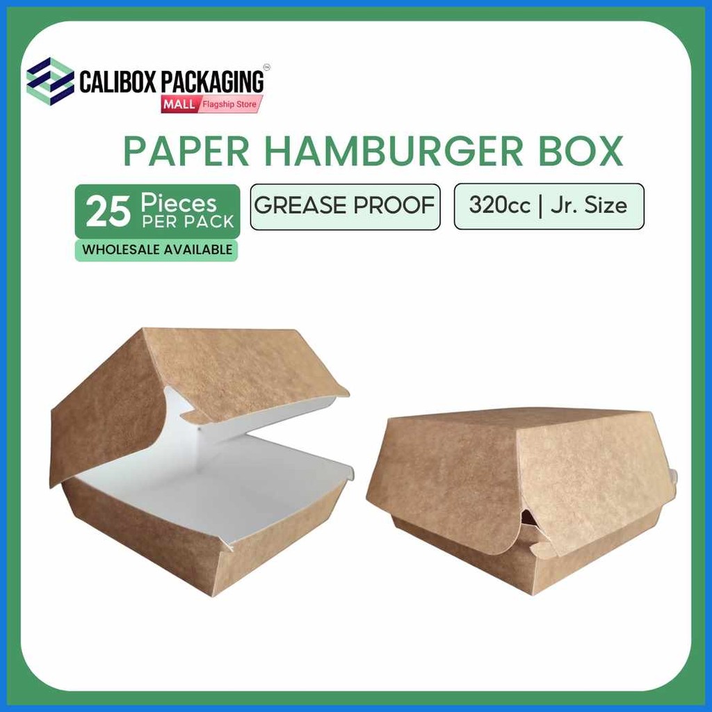 Calibox;j,Packaging.JB`Paper@uO+Hamburger y+l+d+m+A+Box, Burger Box ...