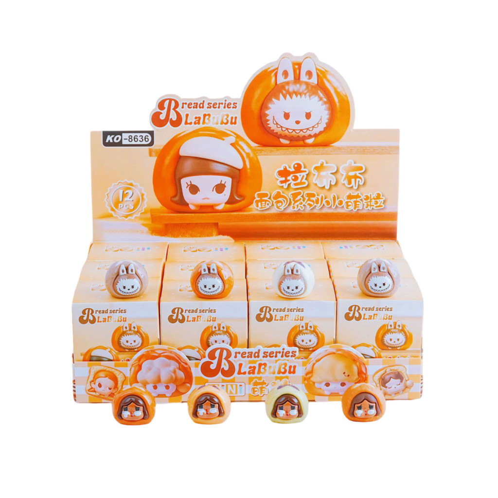 Blindbox Pop Family Bread Bean Series Mini Version 1 Pcs Collect Toast ...