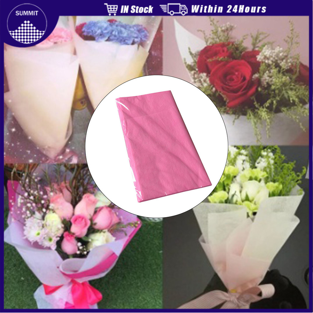 48*48cm Solid Color Tissue Gift Wrapping 30pcs/bag Cotton Paper for ...