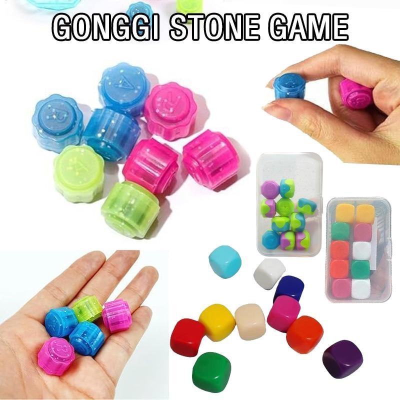 Gonggi Stone Squid Game 2 Set Stone Catch Game Traditional Korean ...