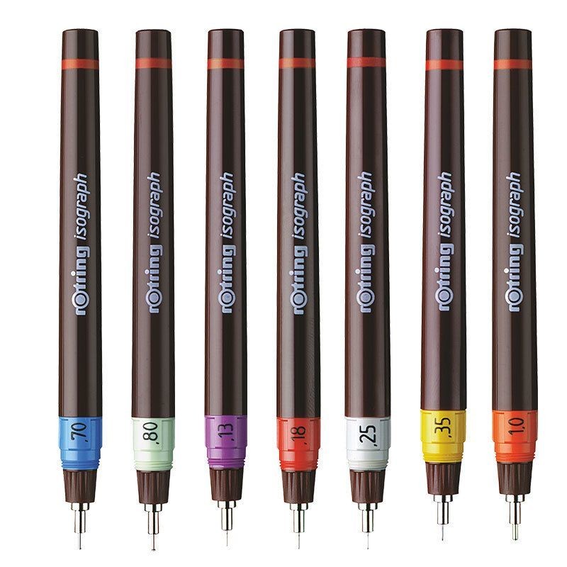 Rotring Refill Ink Type Needle Pen Engineering Drawing Painting Design ...
