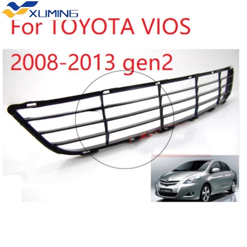 XM （good quality）For TOYOTA VIOS NCP93 2007 2008 2009 2010 2011 2012 gen2 batman FRONT BUMPER ...