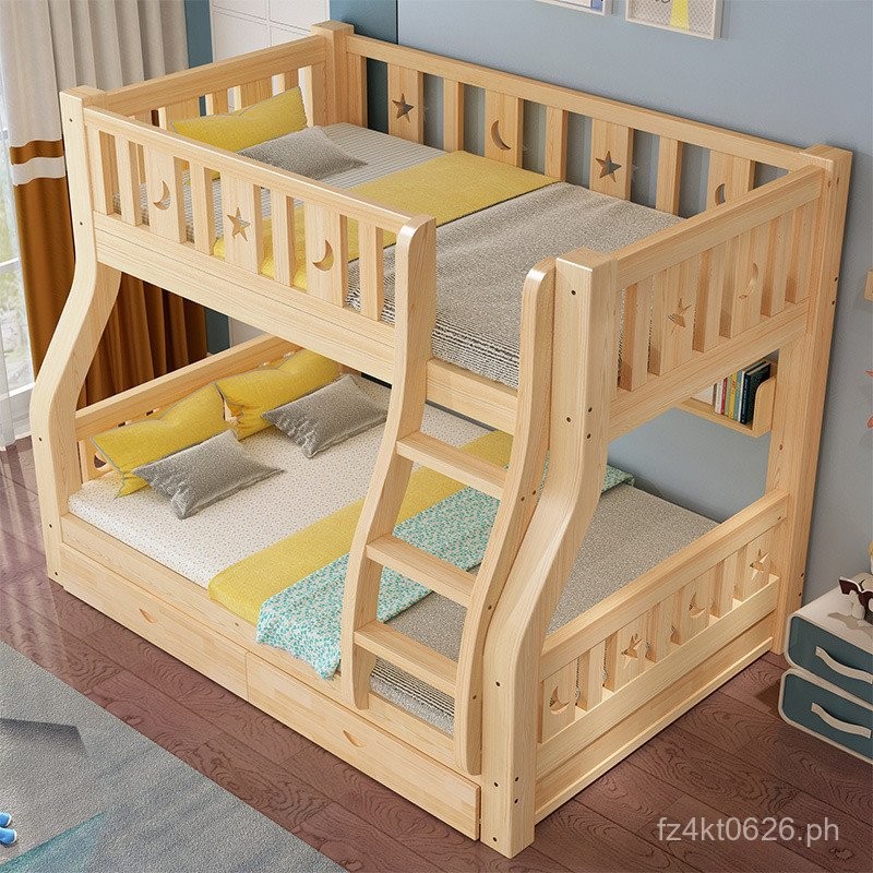 Bunk Bed with Parent-Child Bed, Double Bed, Children's Bed, Combination ...