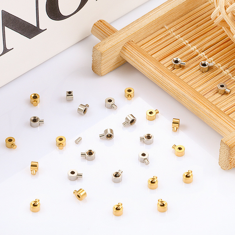 Stainless Steel Premium Positioning Bead Positioning Buckle Jewelry diy ...