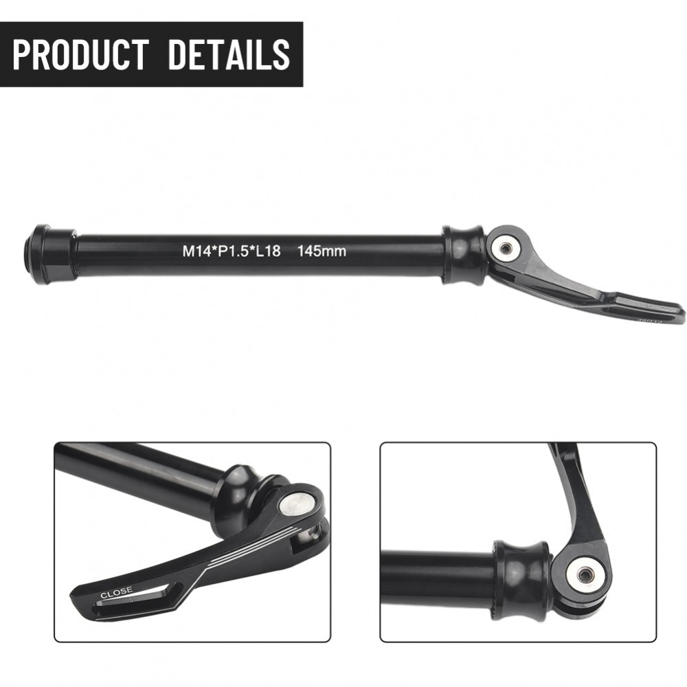 【SWTDRM】Versatile Usage Bicycle Quick Release Thru Axle Skewer 100x15mm ...