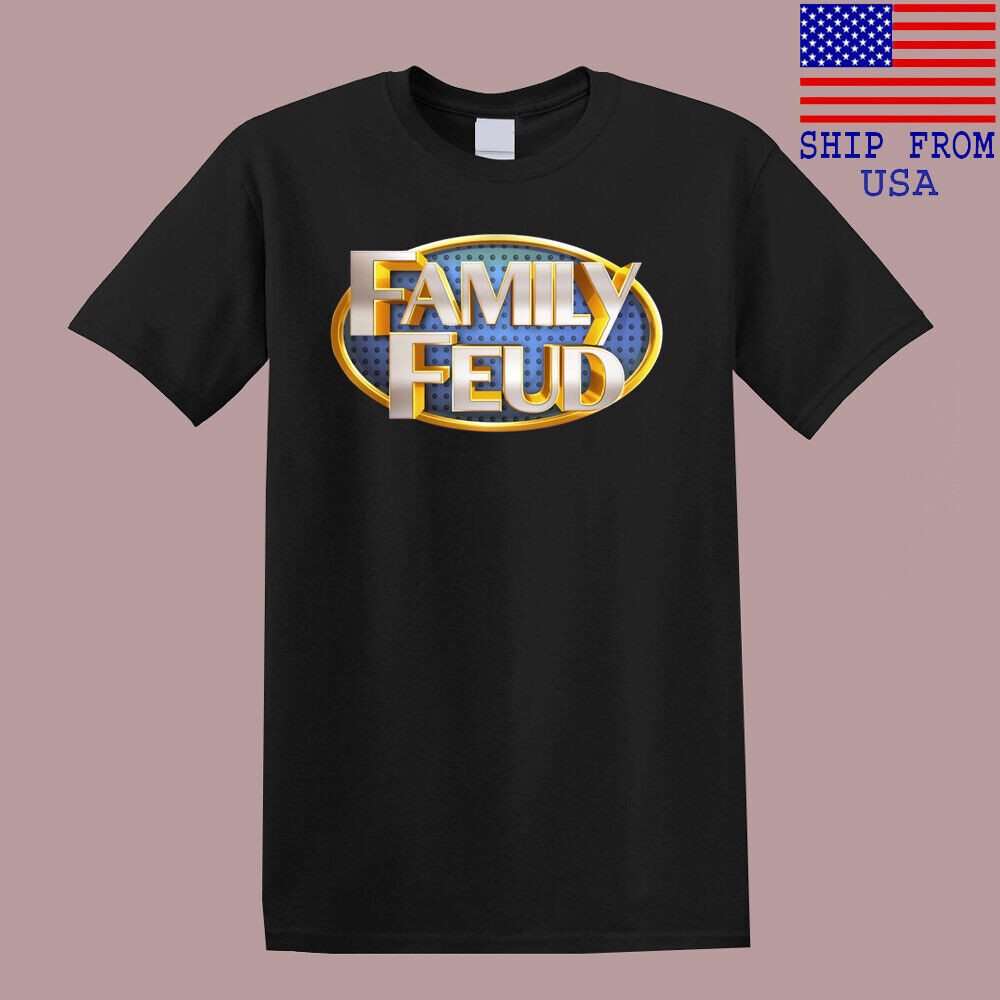 Family Feud Game Show Tv Show Men'S Black T-Shirt | Shopee Philippines