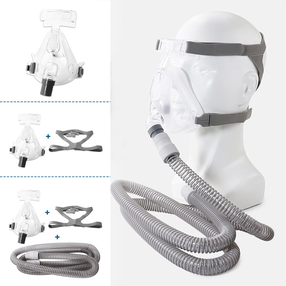 JBMBHC CPAP Full Face Mask of CPAP Machines Nasal Mask Reuse ...