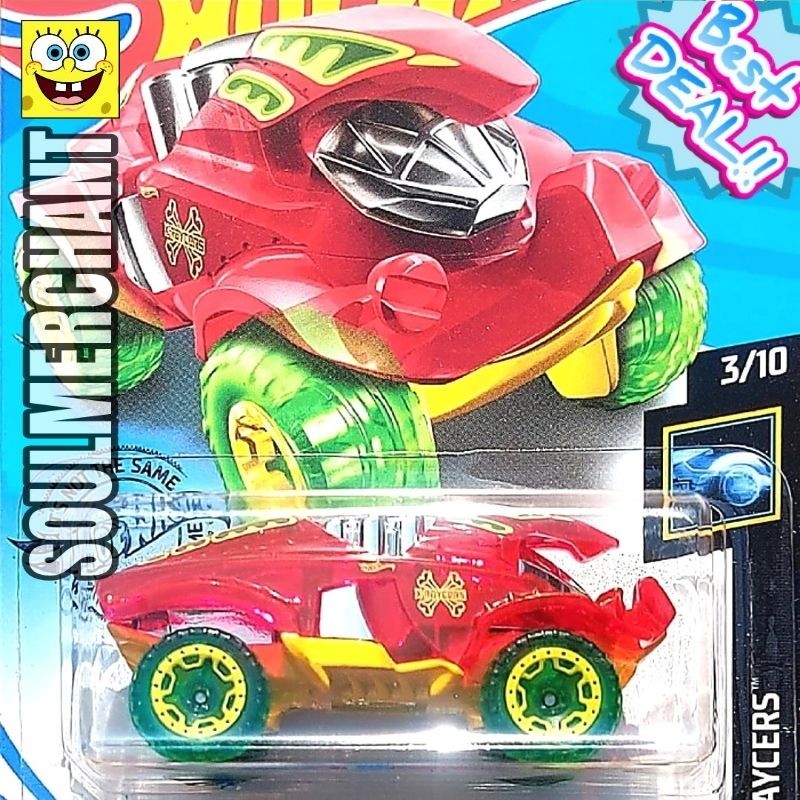 MERAH Hot Wheels Beat All Red X-Raycers Original | Shopee Philippines