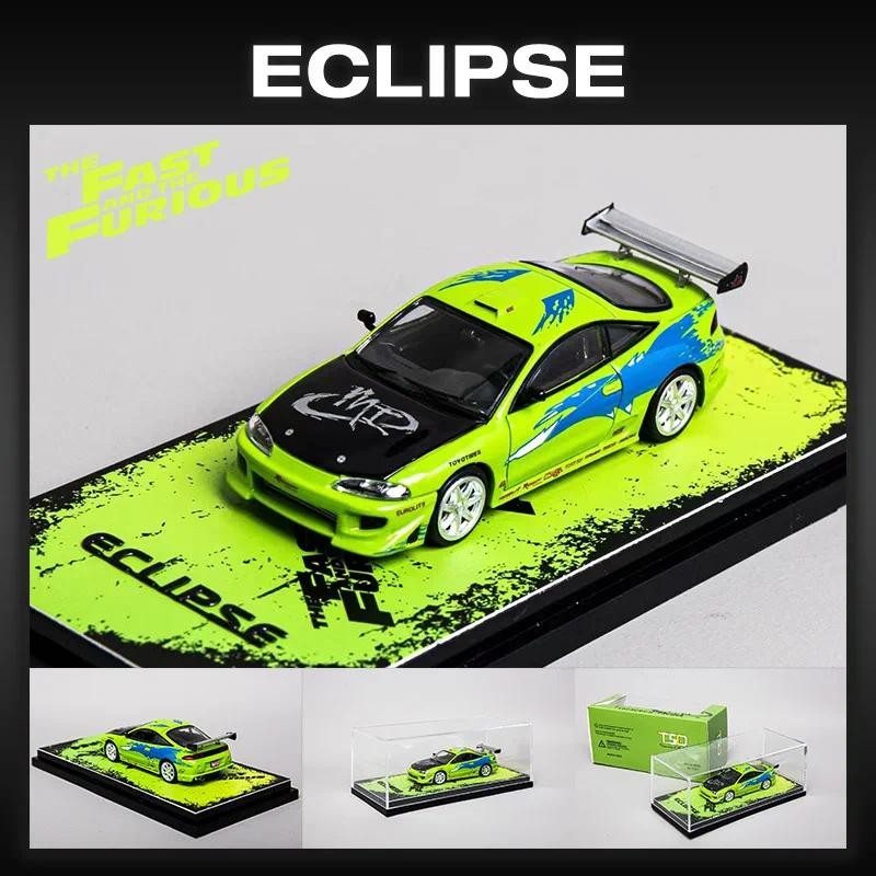 Transcend In Stock 1:64 Eclipse D30 Robocar FNF Green Diecast Diorama ...