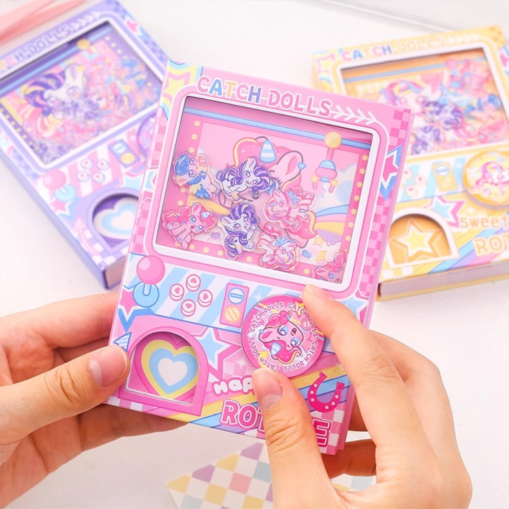 Cartoon Style Gashapon Machine Shake Notebook Fun Cute Capybara Coil ...