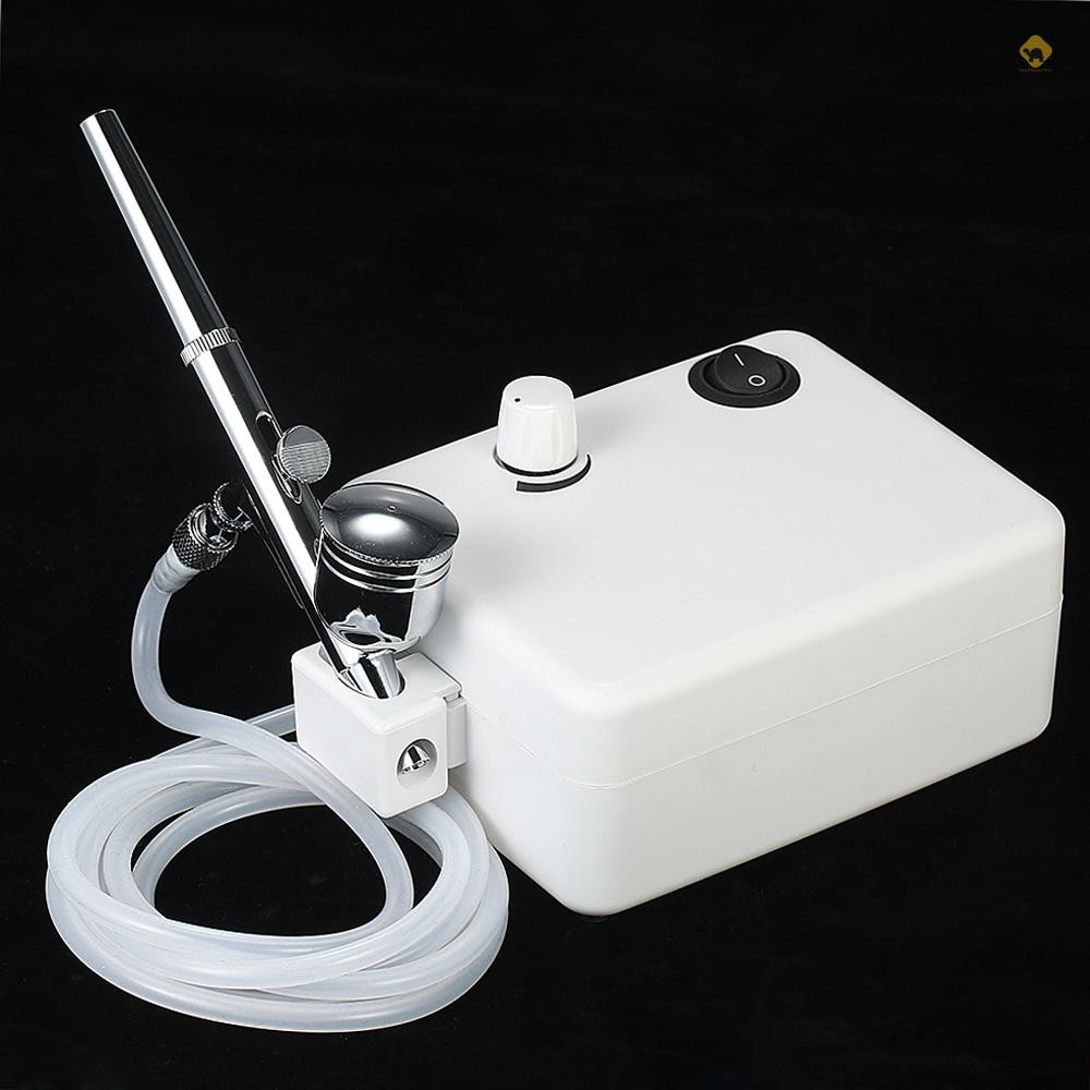 Multi-purpose Airbrush Mini Air Compressor Set Gravity Feed Air Brush ...