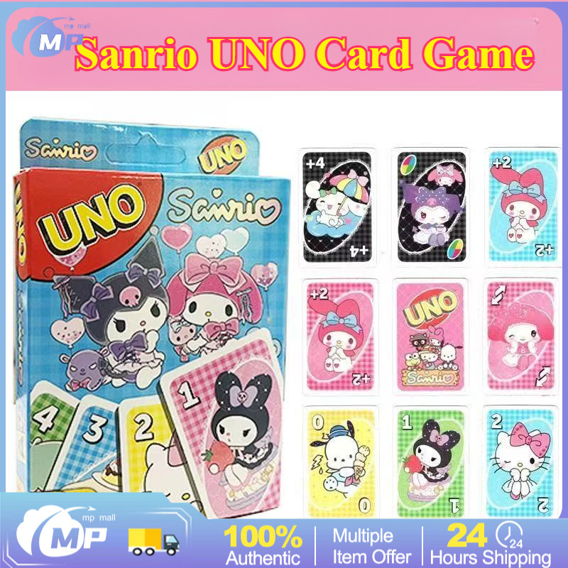 Sanrio Paper Table Game Card UNO Card Game Copperplate Clear Cultivate ...