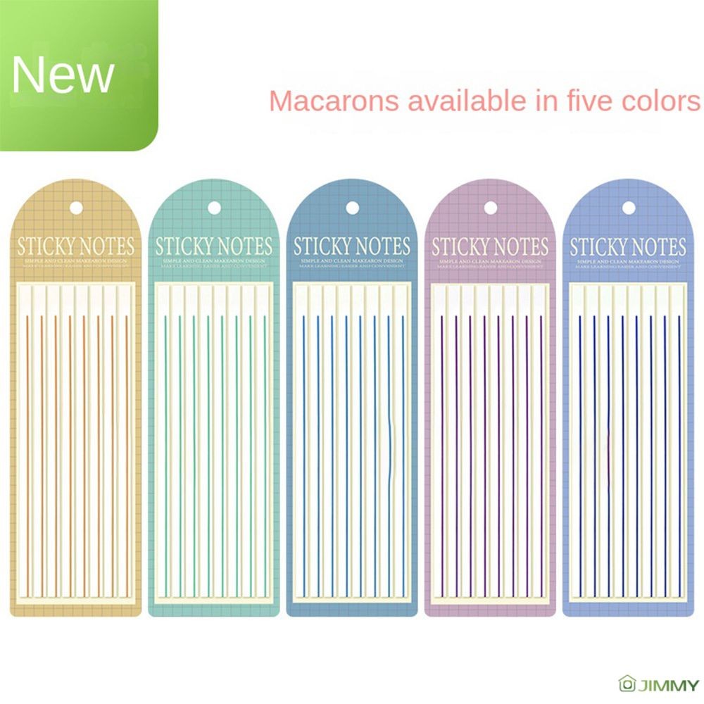 School Office Tool Sticky Notes Self-taught Scale Transparent Slim ...