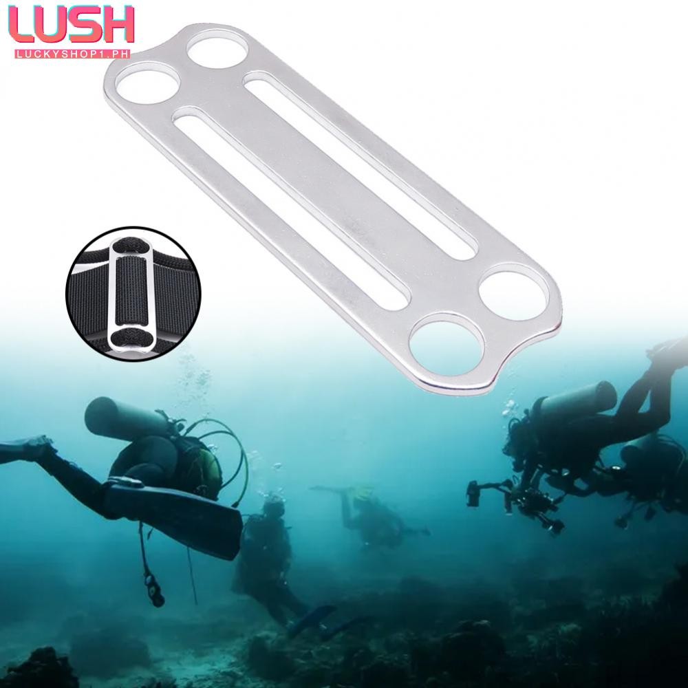 Secure Dive Weight Belt Slide Keeper with Webbing Harness Retainer for ...