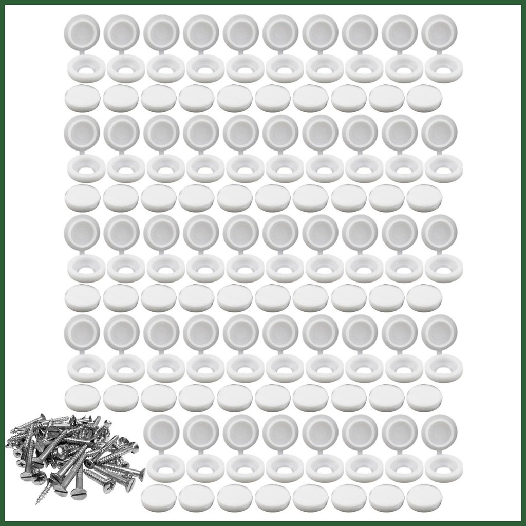Screw Caps 100x Screw Cap Multi-function Fold Screw Snap Covers Shutter ...