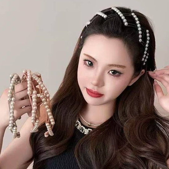 Retractable foldable headband hairpin travel face wash hair travel ...