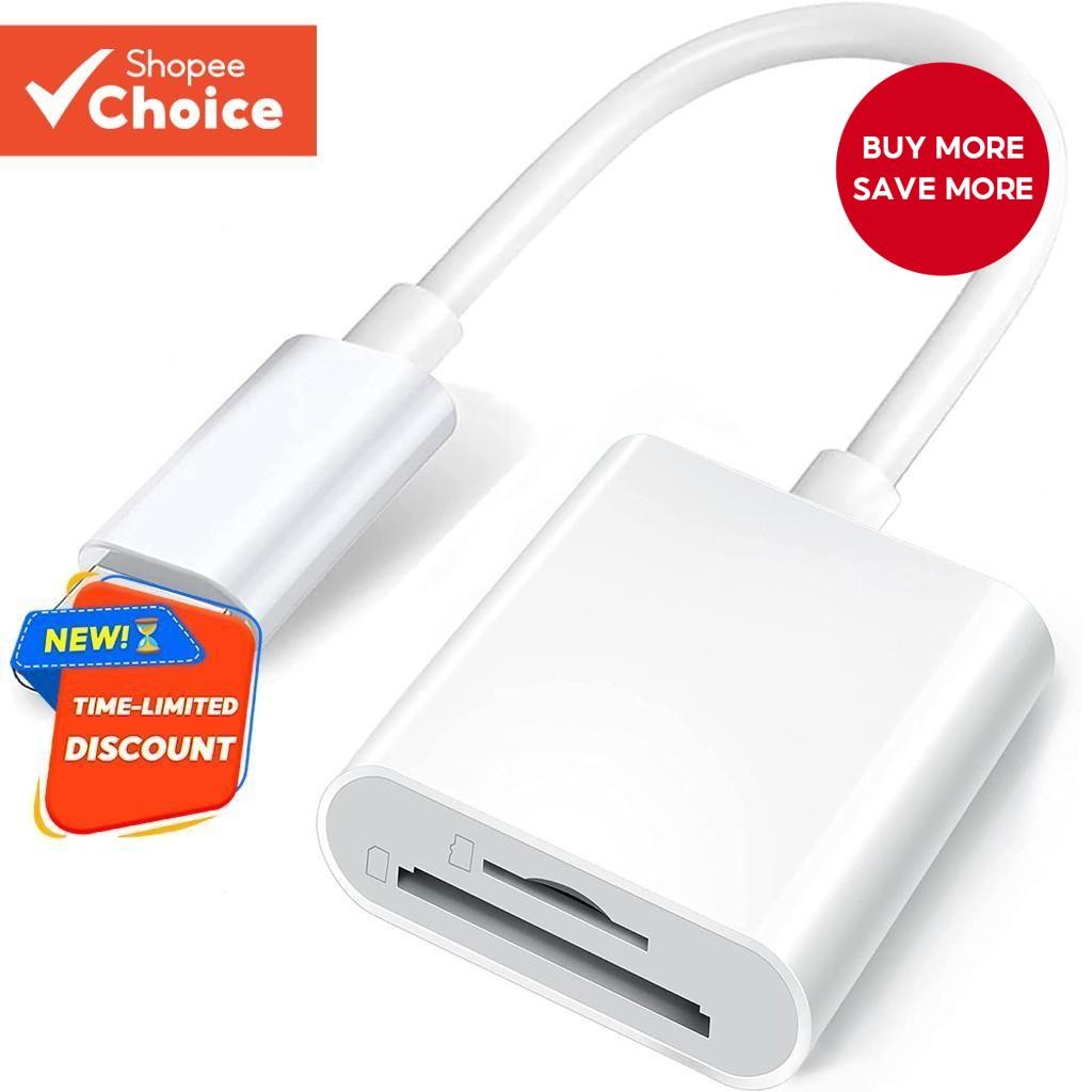 2 in 1 To SD/TF Card Reader OTG Flash Adapter Memory Card Adapter for ...