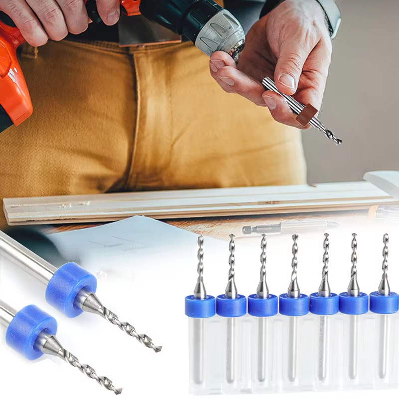 10pcs Mini PCB Drill 0.1-3mm High Quality Hard Alloy PCB Print Circuit ...