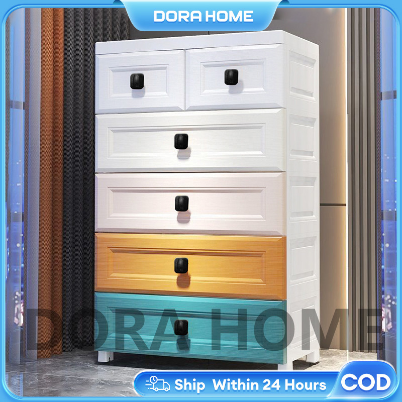 50CM Multi-Layers Drawer Cabinets Organizer Thickened With Wheels Pull ...