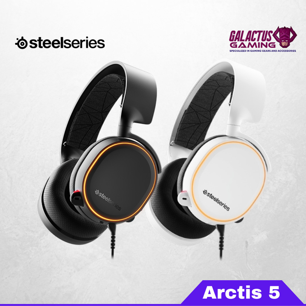 SteelSeries Arctis 5 2019 Edition 7.1 Surround RGB Wired Gaming Headset | Shopee Philippines