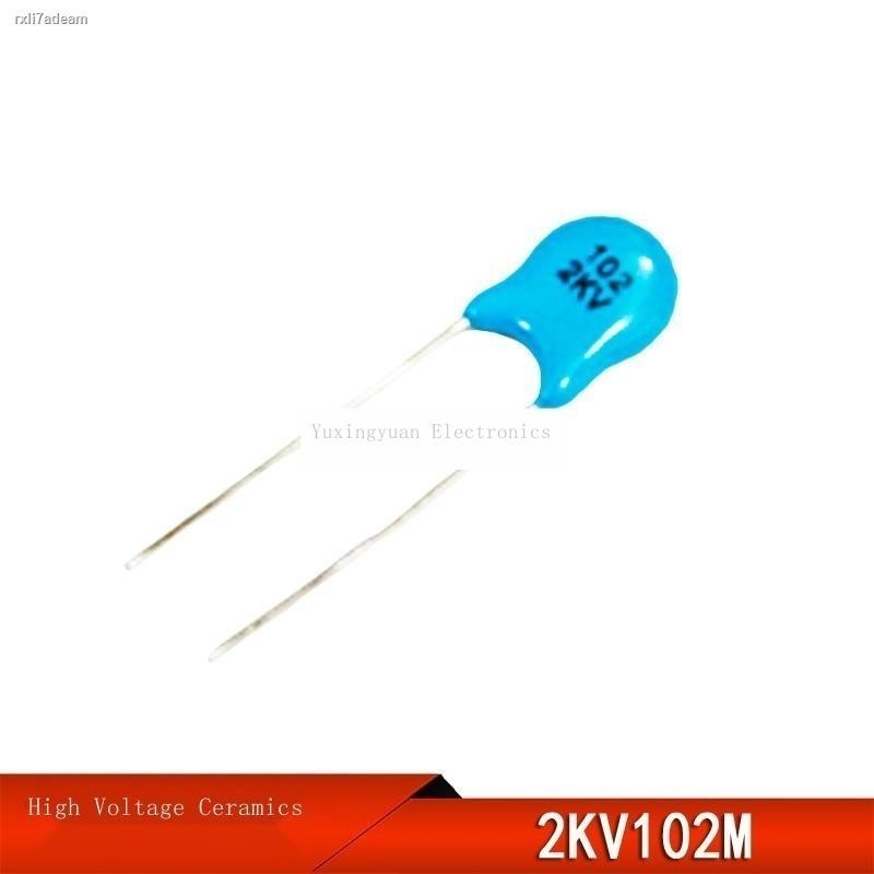 High voltage ceramic capacitor 102M 2KV blue high voltage capacitor ...