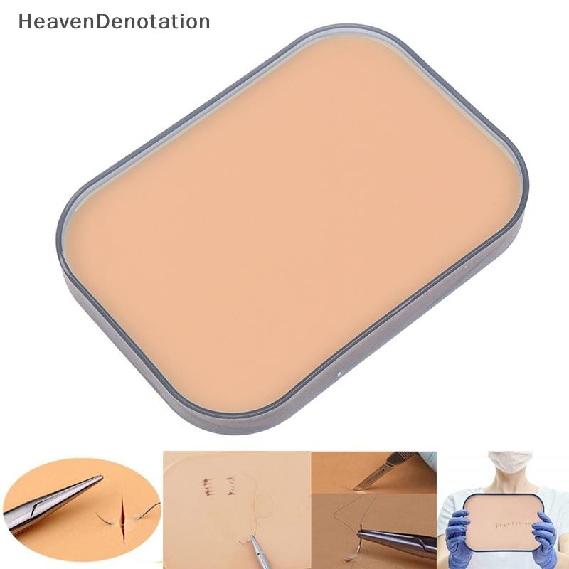 HCC Silicone Fake Human Skin Model Suture Practice Pad Medical Surgical ...