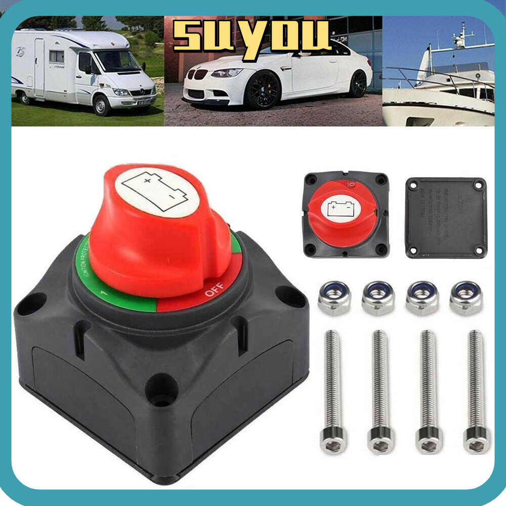 SUYO Battery Switch Isolator, Cut Protect Battery Disconnect Switch ...