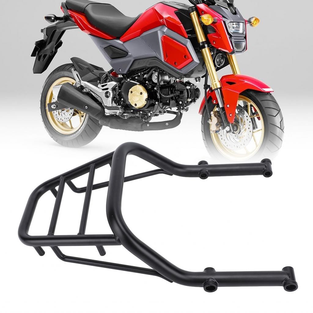 Eleganthome Motorcycle Rear Luggage Rack Iron Ample Storage Space ...