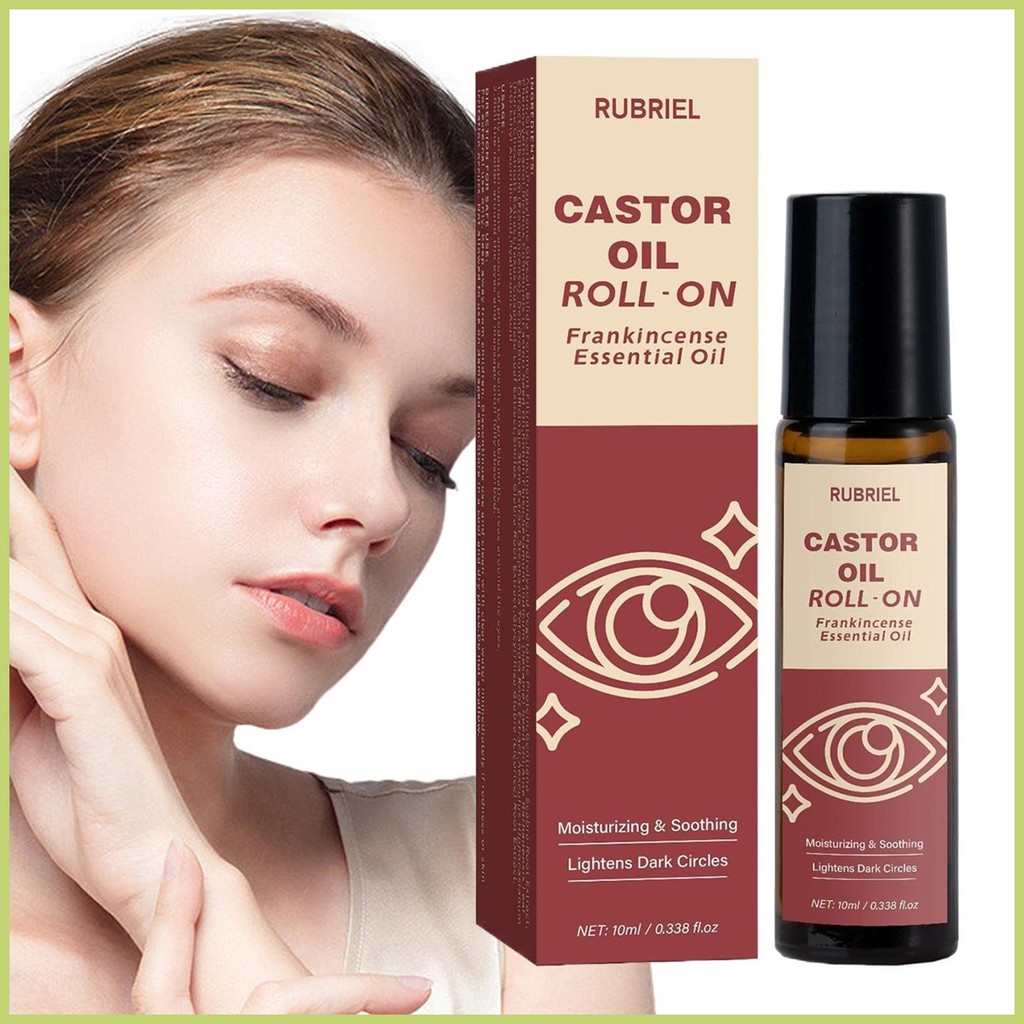 Face Castor Oil Natural Rollerball Hair Growing Oil Moisturizing ...