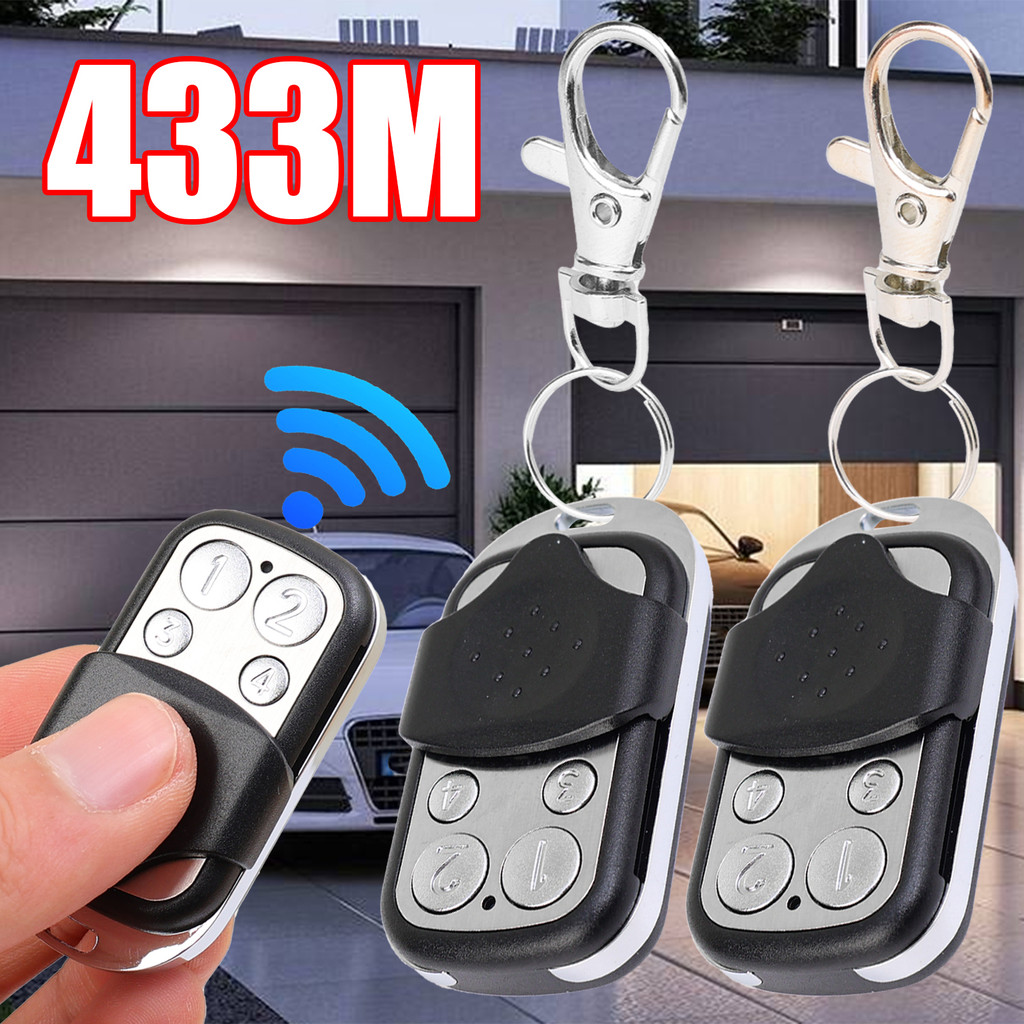 Universal 4 Buttons Garage Door Opener Remote Control - Cloning ...