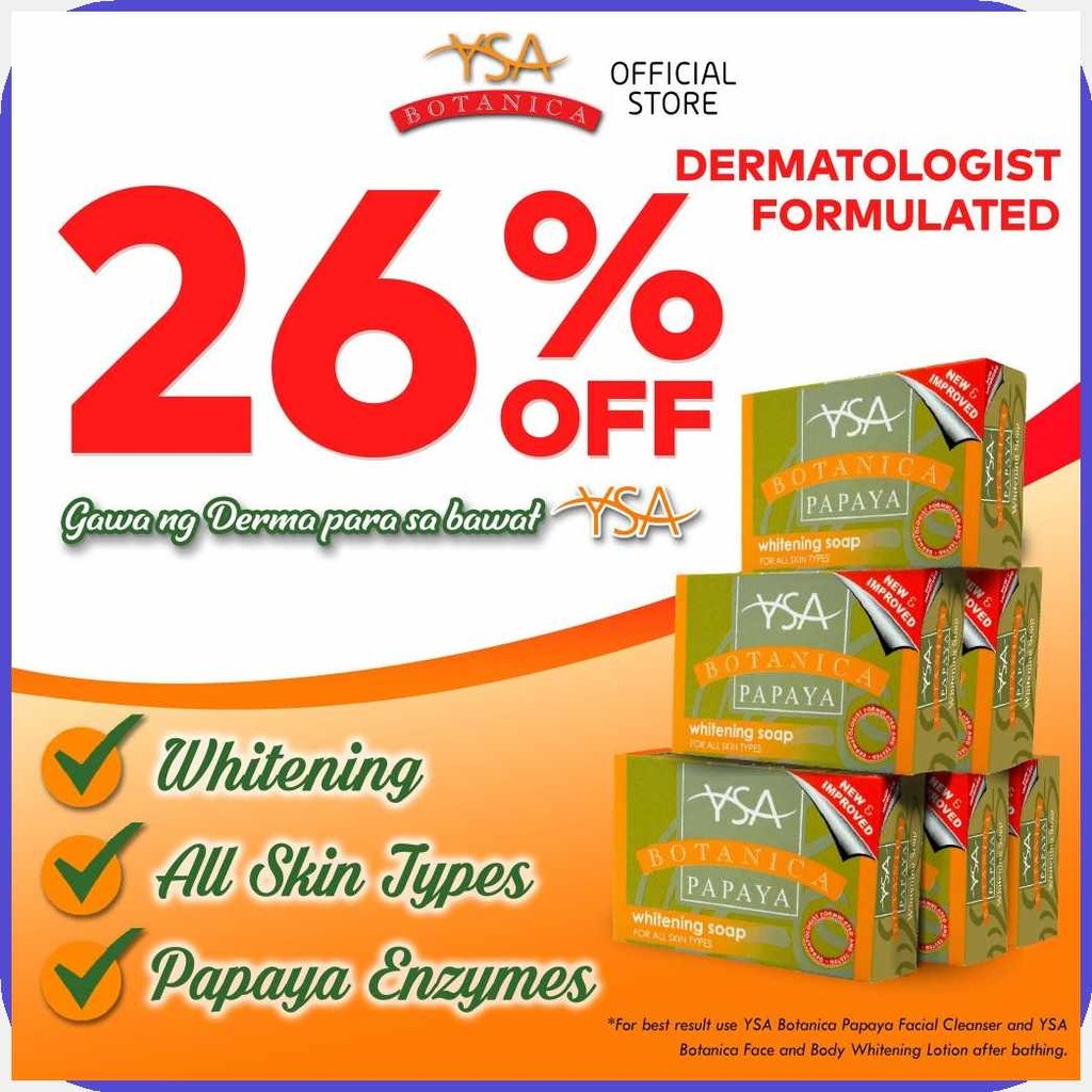 YSA;Wy#Botanica>kh)Papaya}Xq)Soap}jT)65g}ZV)(Bundle}Fa)of}wh)6 ...