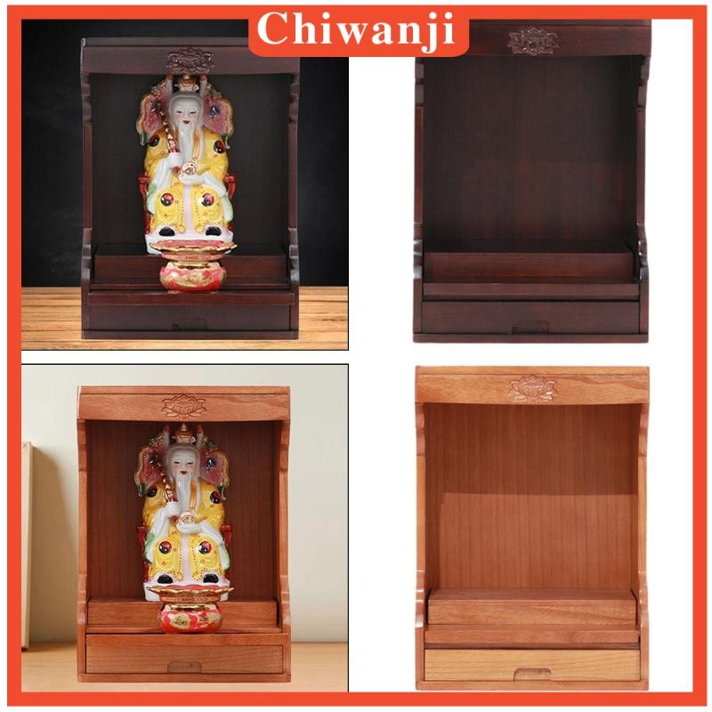 [Chiwanji] Buddhist Niche Display Stand Shrine Cabinet Chinese Holder ...