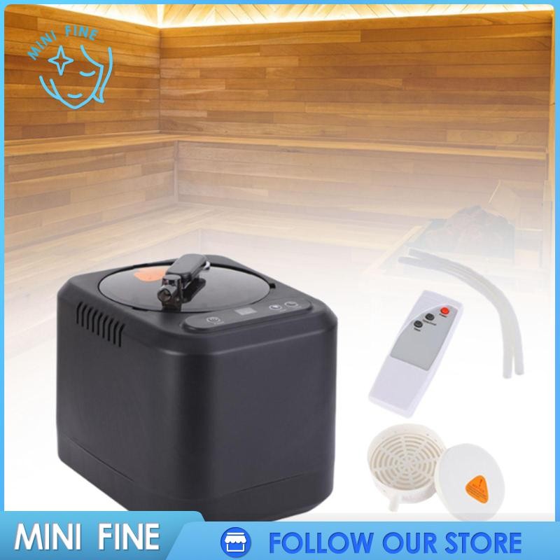 [ Sauna Steam Machine 110V Adjustable Temperature 4 Liters with Control ...