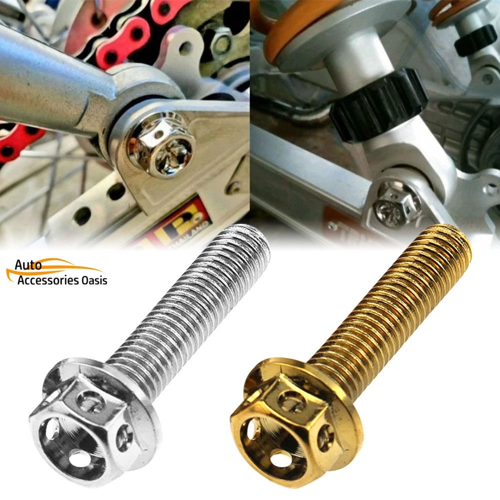 1PCS Motorcycles Rear Shock Bolts Stainless Steel Bolts Glossy | Shopee ...