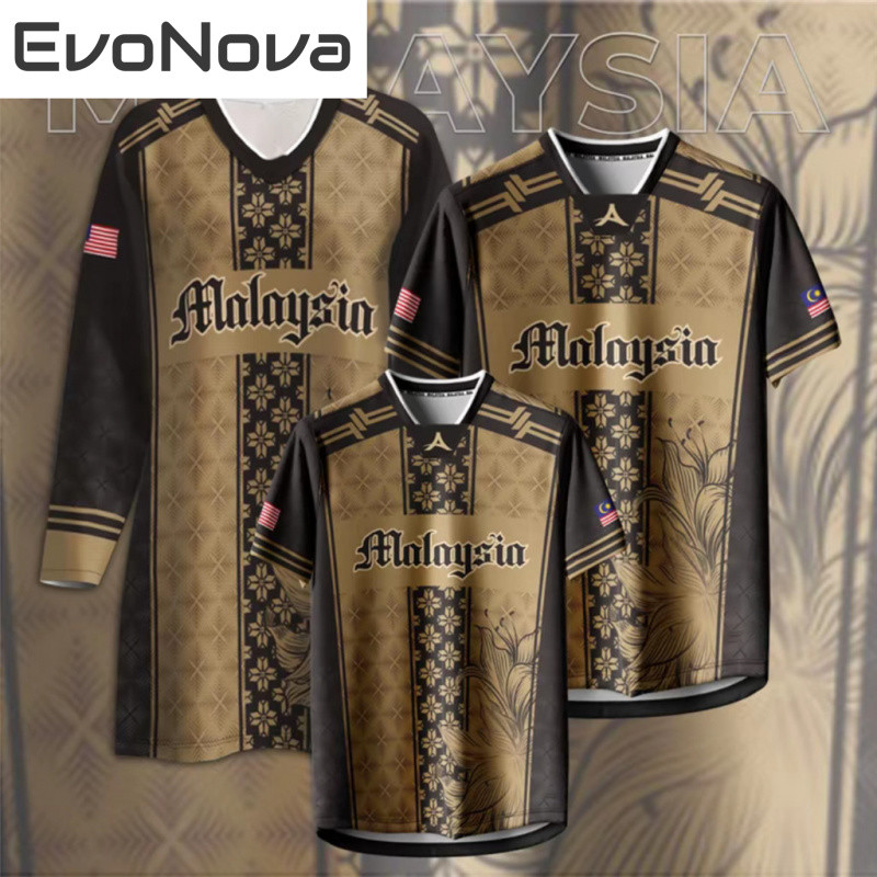 2025 BAJU MERDEKA 68 merdeka 68 sublimation NFL tshirt/Baju muslimah ...