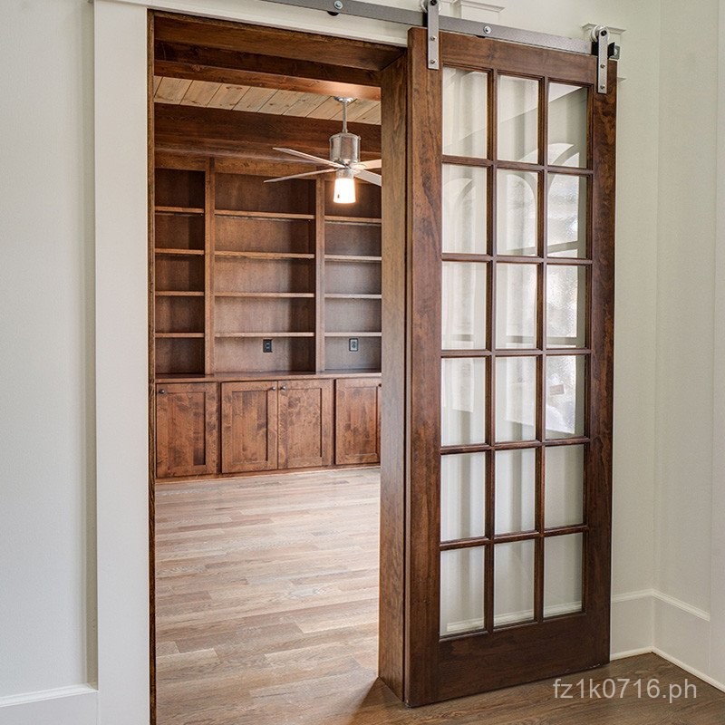 Whole House Japanese Style Barn Sliding Door Lattice Track Custom ...