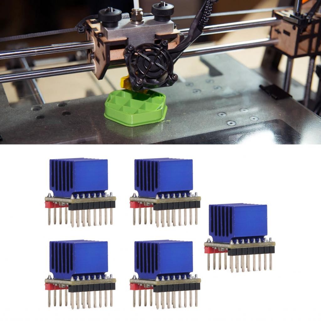 Xguli 5 Sets Stepper Motor Driver Stepstick 2.5A Uart Nema17 Step ...