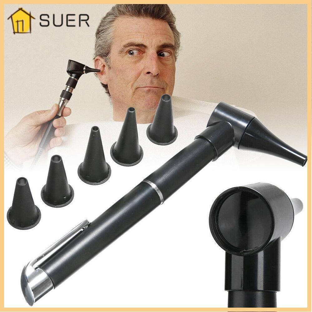 SUER1EN Mini Otoscope, Throat Clinical Light Ear Nose Penlight ...