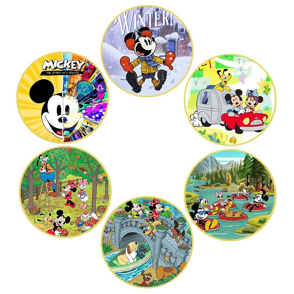 Pdd// pdd// Disney Cartoon Character Commemorative Coin Mickey Mouse ...