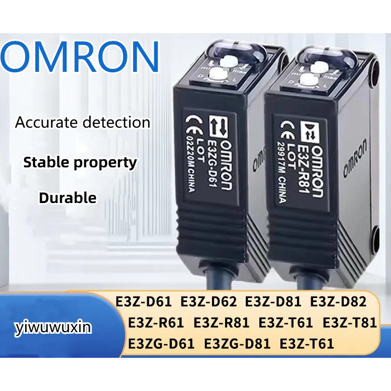 Omron Photoelectric Switch E3ZG Sensor E3Z-D61 D62 D81 D82 R61 R81 LS61 ...