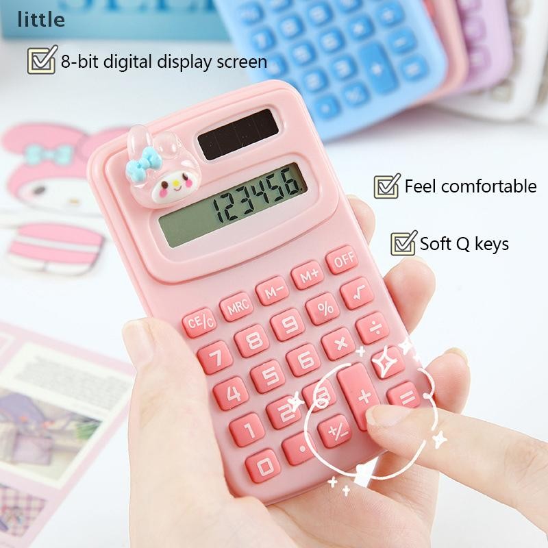 phlittle Sanrio Cartoon Cute Calculator Fashion Mini Small Calculator ...