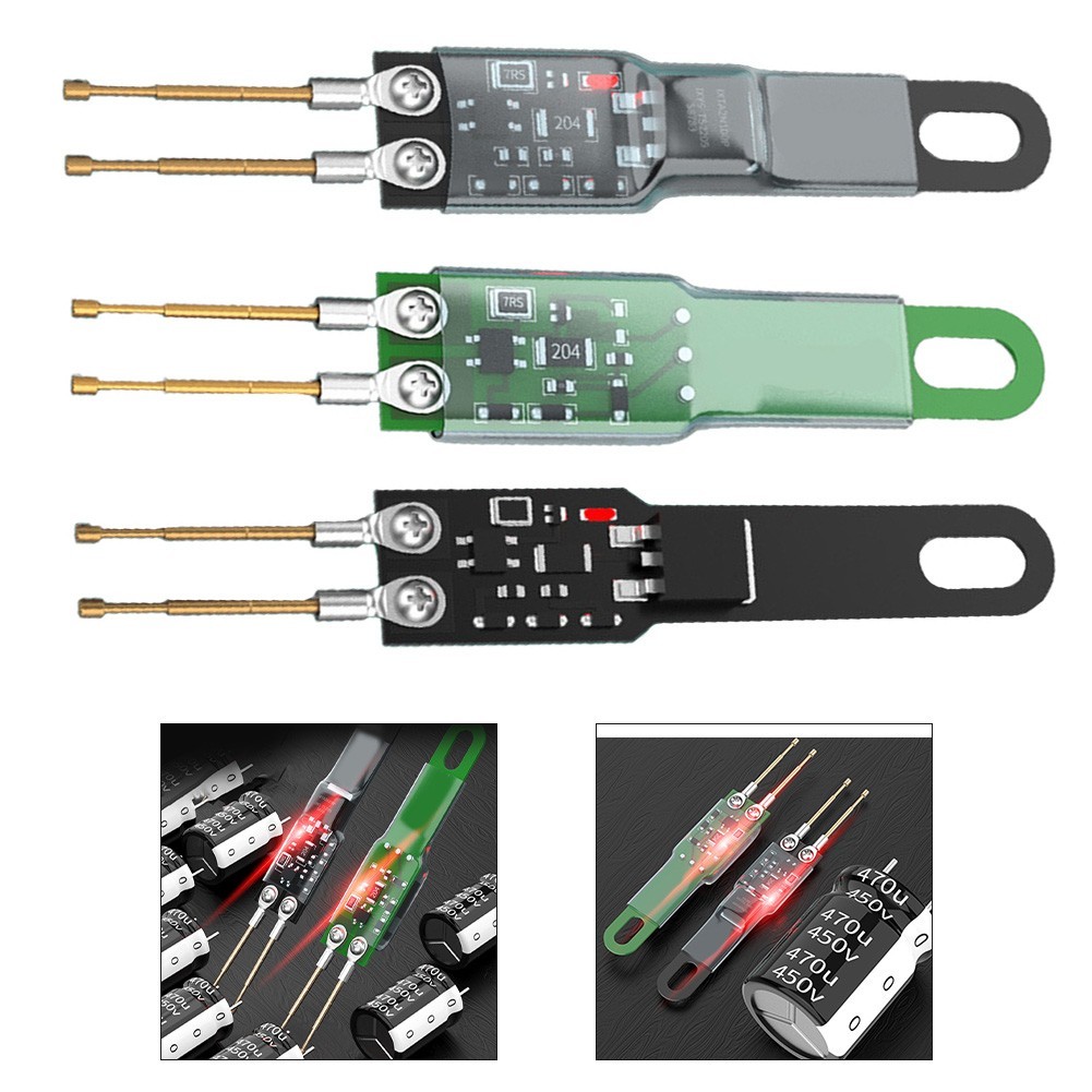 LED Indicator Capacitor Discharger Pen for 1000UF and 5000UF Capacitors ...