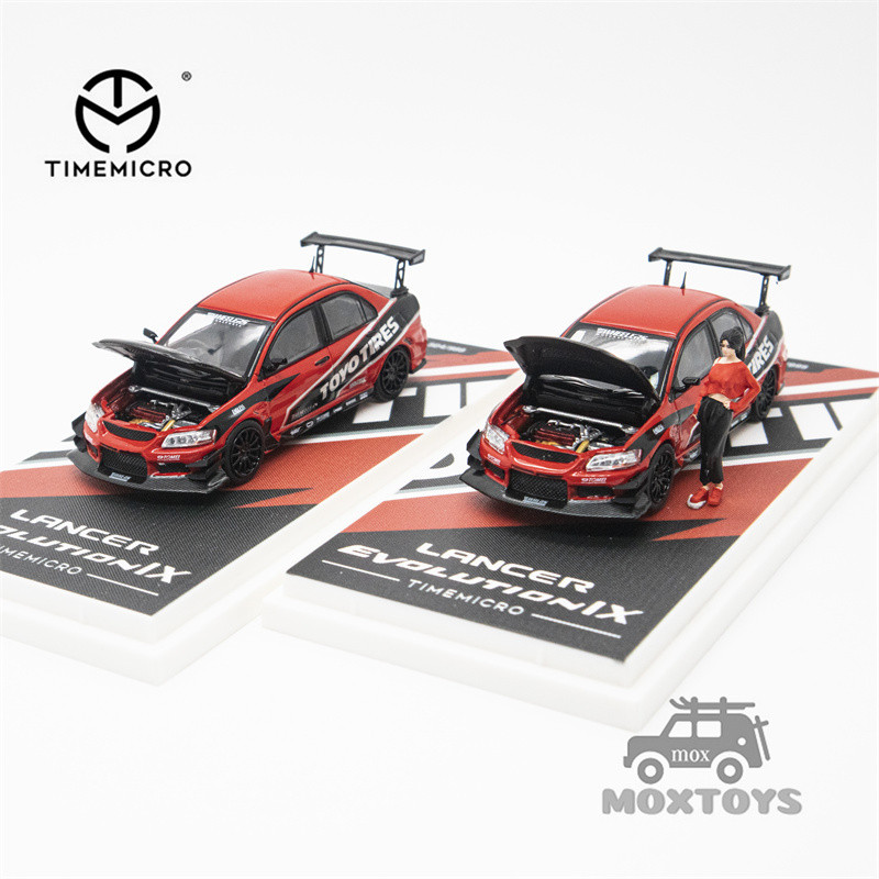 Time Micro 1:64 Mitsubishi* Lancer EVO IX Red limited999 Diecast Model Car | Shopee Philippines