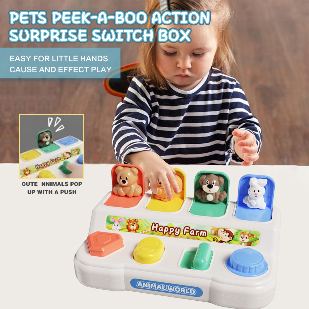 PH Music Hide and Seek Animal Pop Up Switch Box Causal Relationship ...
