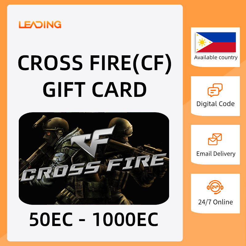 PH [ CF EC ]⚡ CrossFire GAMECLUB eCoins PH gift card⚡50EC~1000EC ...