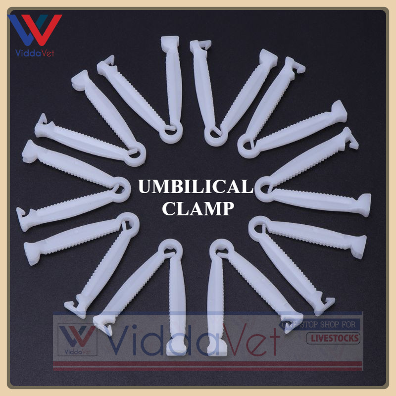 10pcs Umbilical Clamps Animal Whelping Equipments for Pigs Puppy Kitten ...
