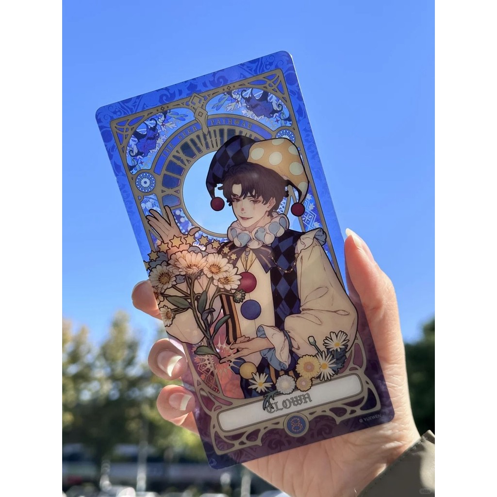 Lord of Mysteries Acrylic Card Klein Moretti Transparent Cards ...