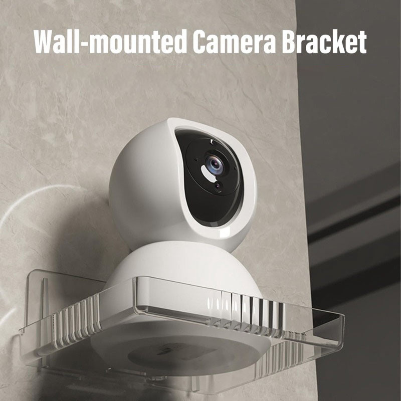 Wall-mounted Camera Bracket Punch Free Holder Home Monitoring Bracket ...