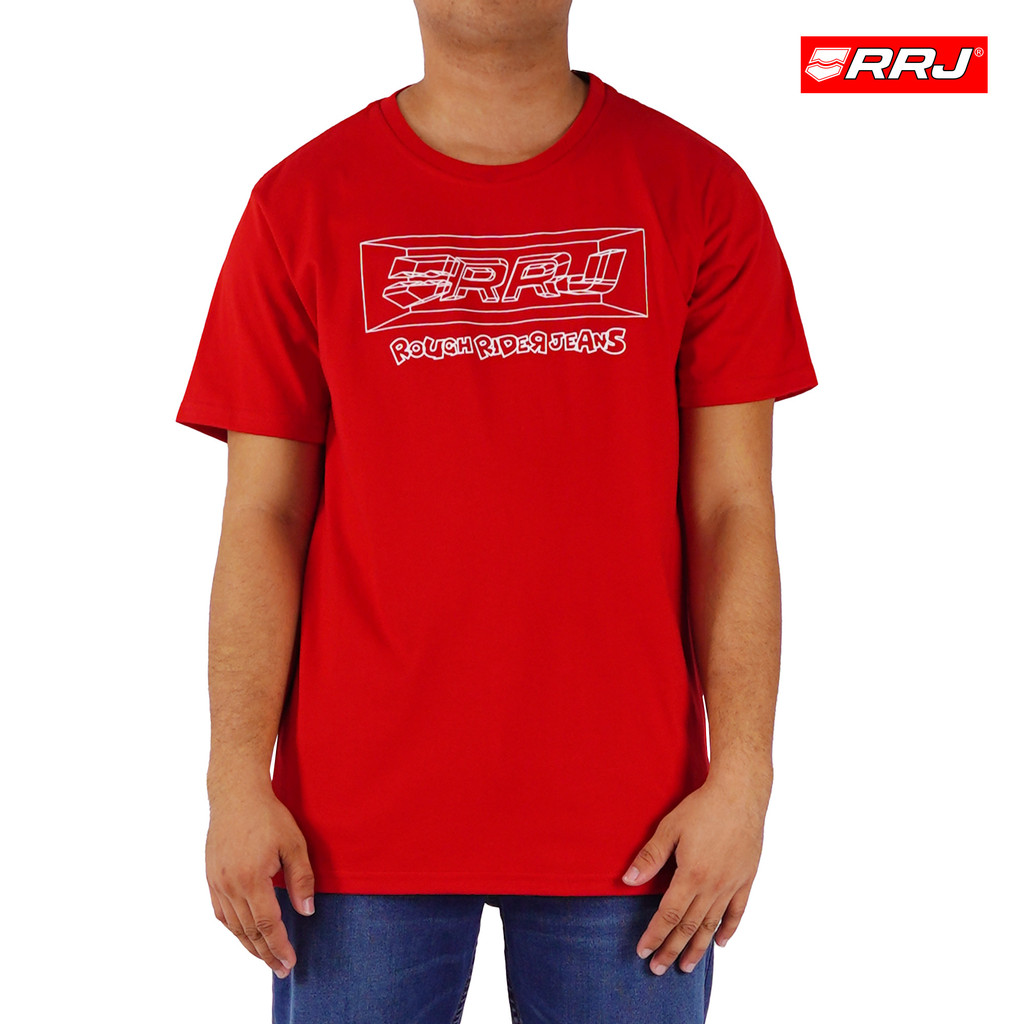 RRJ Men's Basic Tees Semibody Fitting 177473-U (Red) | Shopee Philippines