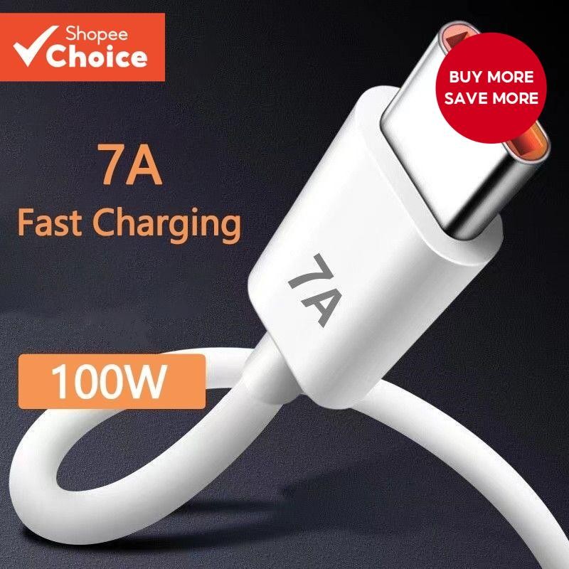 7A 100W Type c charger Super-Fast Charge Cable apply for realme/micro ...
